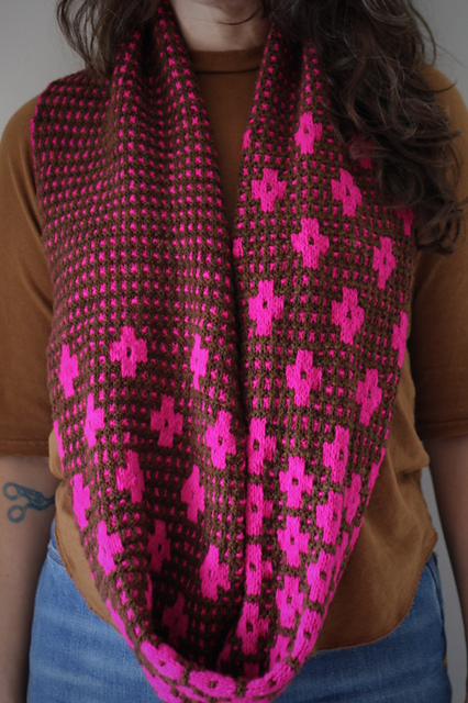 Ravelry: Pressed Flowers Cowl pattern by Amy Christoffers