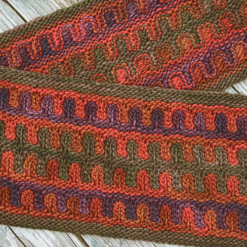 Ravelry: Zipper scarf pattern by Xandy Peters