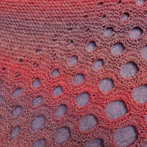 Ravelry: Trypophobia Shawl pattern by Xandy Peters