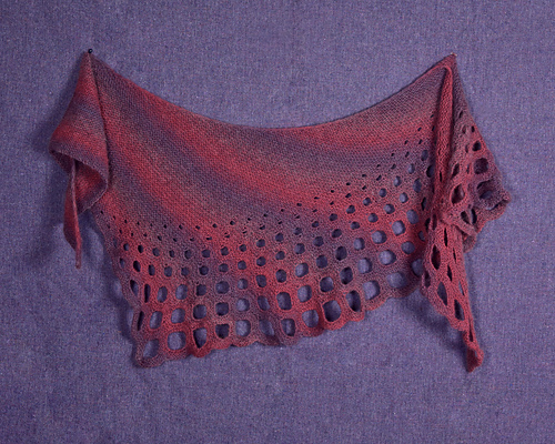 Ravelry: Trypophobia Shawl pattern by Xandy Peters
