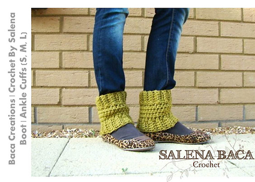 Ravelry: Boot / Ankle Cuffs pattern by Salena Baca