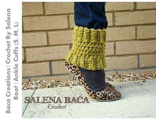 Ravelry: Boot / Ankle Cuffs pattern by Salena Baca