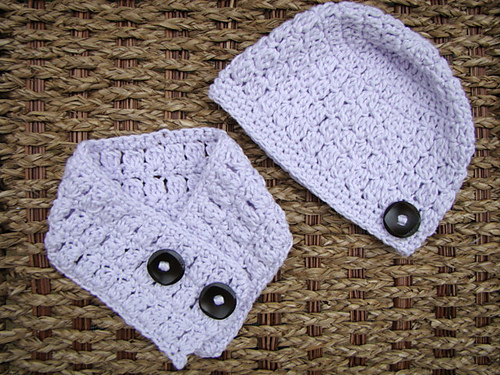 Ravelry: Cluster Cap & Cowl Set pattern by Salena Baca