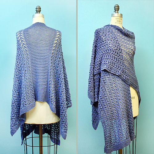 Ravelry: Knit Spring Ruana pattern by Kimberly K. McAlindin