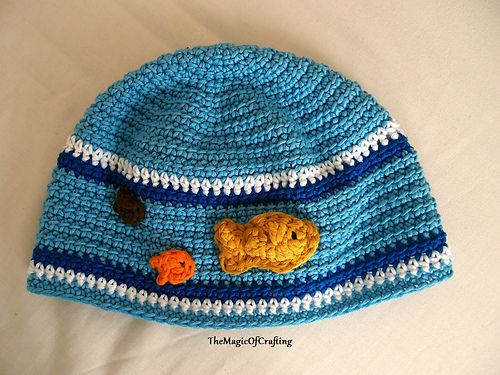 Ravelry: The Fish Hat pattern by TheMagicOfCrafting