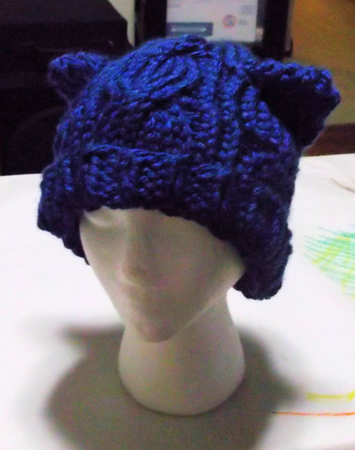 Ravelry: Braid Cat Hat pattern by Scarlett Royale
