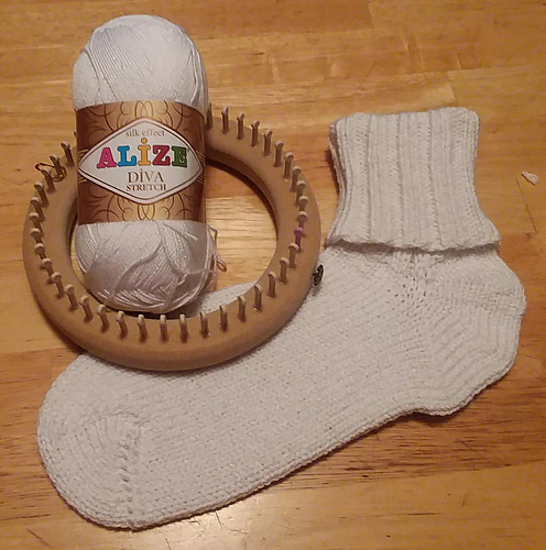 Ravelry: Crew Sock pattern by Scarlett Royale