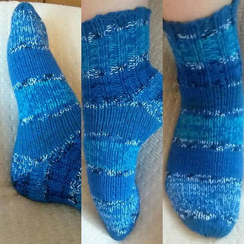 Ravelry: X Loom Sock pattern by Scarlett Royale