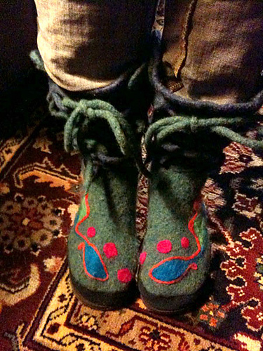 Ravelry: Vermont Felt Boot pattern by Jennifer Hoag