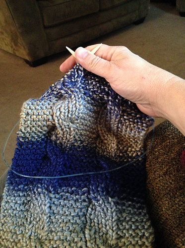 Ravelry: Reversible Cable Scarf pattern by Mary Scherer