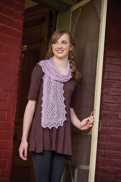 Ravelry: Simple in Russian Lace Scarf pattern by Inna Voltchkova