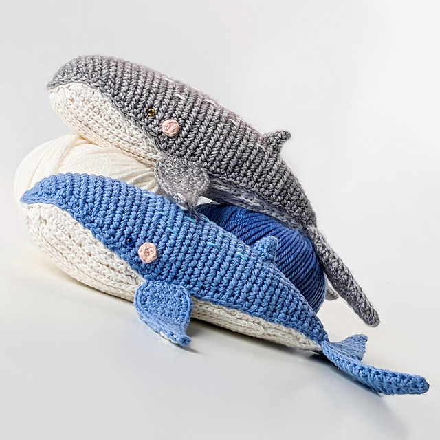 Ravelry: Hope the Blue Whale pattern by Svenja Rösner