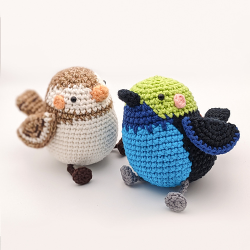 Ravelry: Bird (Birb) Gang pattern by Svenja Rösner