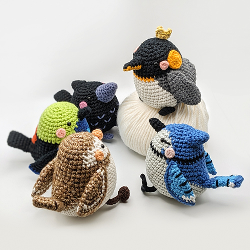 Ravelry: Bird (Birb) Gang pattern by Svenja Rösner