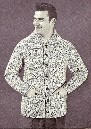 Ravelry: The Raglan Sweater Coat pattern by Patons & Baldwins