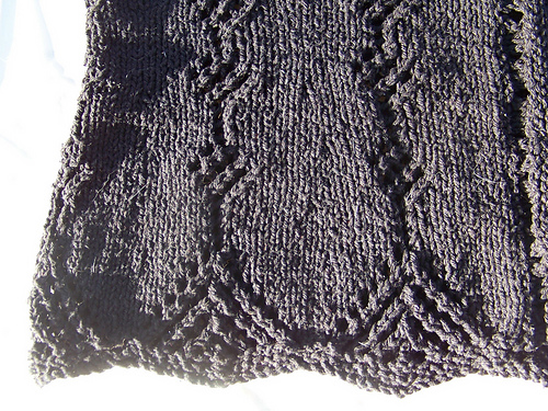 Ravelry: Diamond Lace Drops pattern by Dorothy Siemens