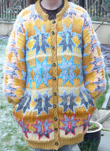Ravelry: Outlined Star Jacket pattern by Kaffe Fassett