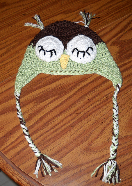 Ravelry: scrappingal57's Crochet Owl Hats