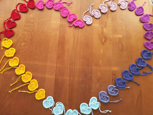 Ravelry: Hearts of Appreciation pattern by marianna mel