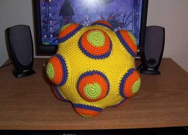 Ravelry: Katamari Ball pattern by Mostly.Becky