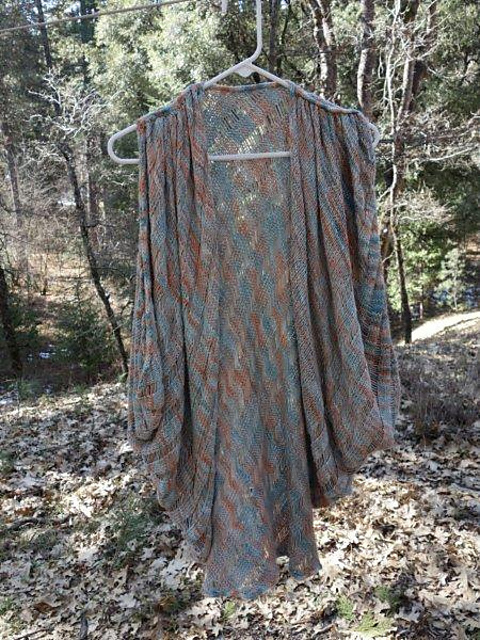 Ravelry: Clapotis Vest pattern by Susan Prince