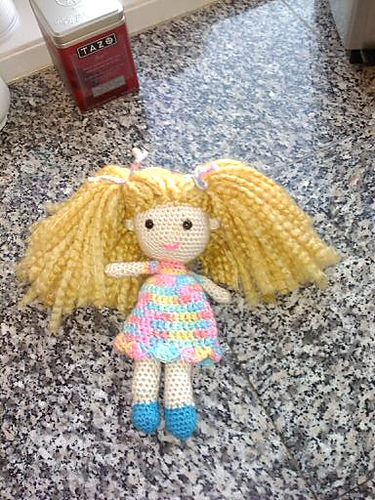 Ravelry: Little Pigtail Girl CAL pattern by PJ Crafts in Austin
