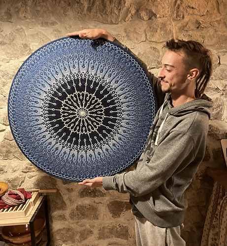 Ravelry: ASTEROID BELT Mandala pattern by Vio Vieux