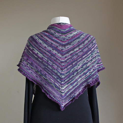 Ravelry: The Sock Knitter's Shawl pattern by Kay F Jones