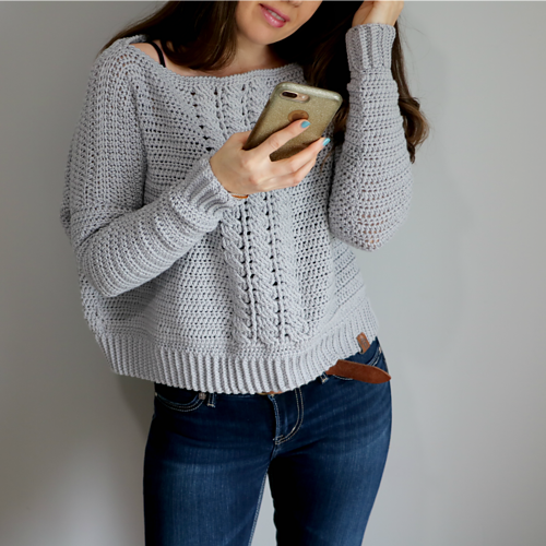 Ravelry: Spring Fever Pullover pattern by MJ's Off The Hook Designs