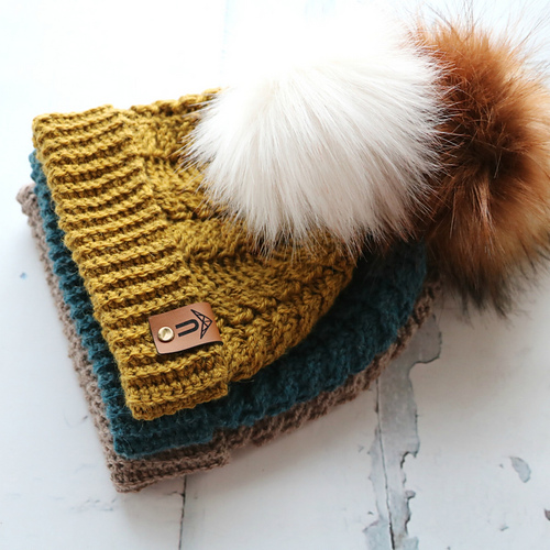 Ravelry: Braided Fishtail Toque pattern by MJ's Off The Hook Designs