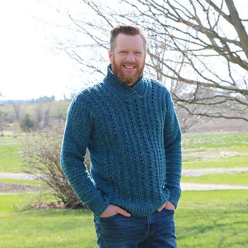 Ravelry Dapper Dad Pullover Pattern By Mjs Off The Hook Designs
