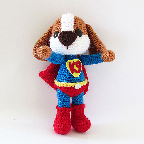 Ravelry: K9 Superhero & KT pattern by Serah Basnet