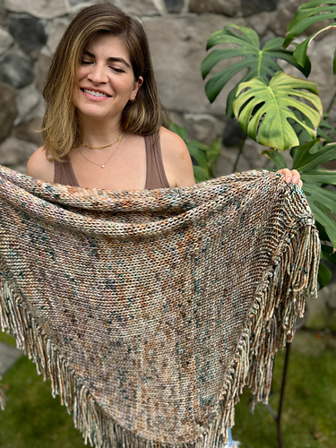 Ravelry: Carrie Bradshaw Everyday Shawl pattern by Christine Carpenter