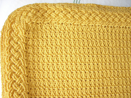 Ravelry: Cable Border Beauty pattern by Kj Hay