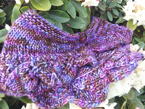 Ravelry: Little Big Leaf Wrap pattern by Serial Knitters Local Yarn Store