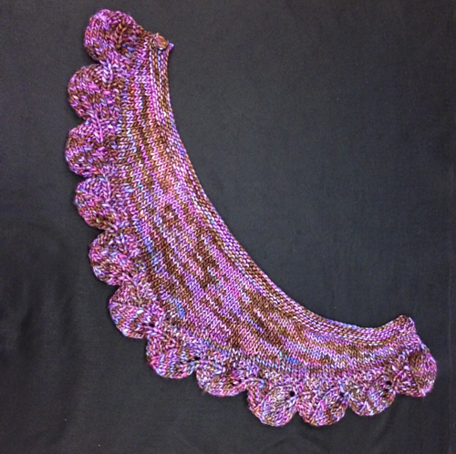 Ravelry: Little Big Leaf Wrap pattern by Serial Knitters Local Yarn Store