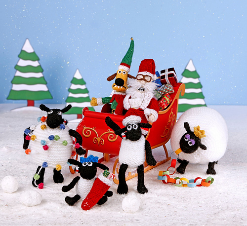 Ravelry: Shaun the Sheep Christmas pattern by Sachiyo Ishii