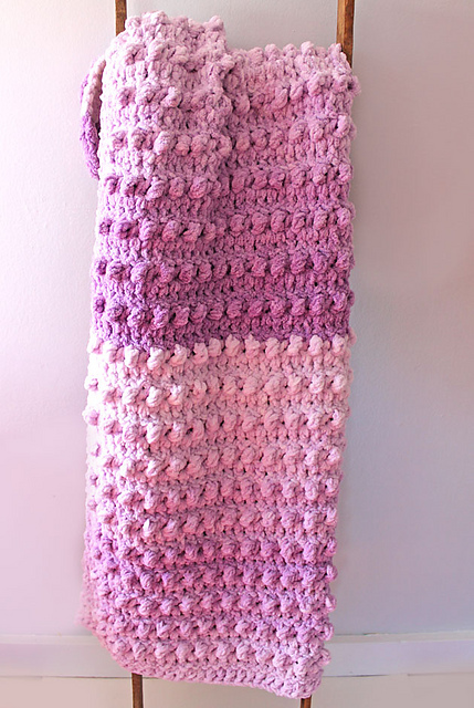 Ravelry: Lilac Fade Baby Blanket pattern by Heather Hamlin