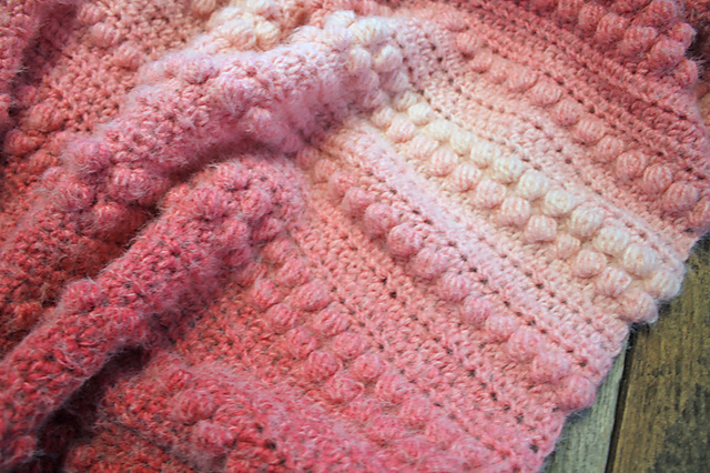 Ravelry: Rose Frost Blanket pattern by Heather Hamlin