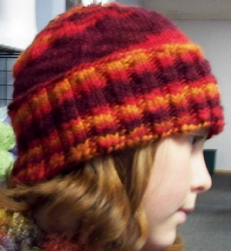 Ravelry: Ribbed & Stockinette Knit Hat pattern by AnnaLu Coco-Gorr
