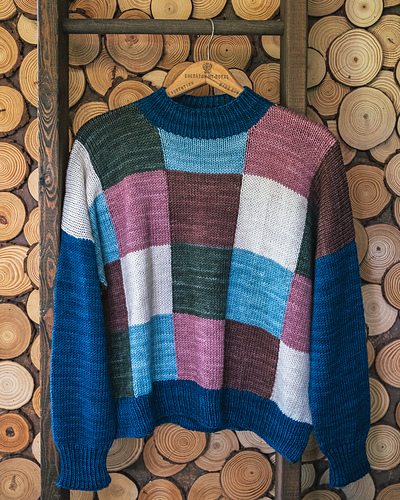 Ravelry: The Patchwork Pullover pattern by Claire Jackson (Perfectly ...