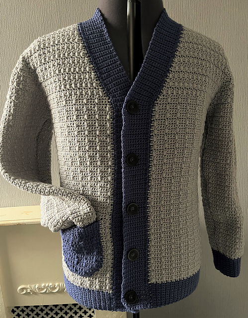 Ravelry: Long Loop Stripe Cardigan pattern by Seyhall Crochet Design