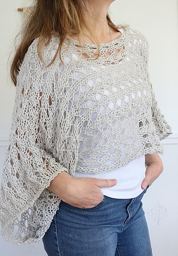 Ravelry: Lace Summer Shrug pattern by Susan Frick