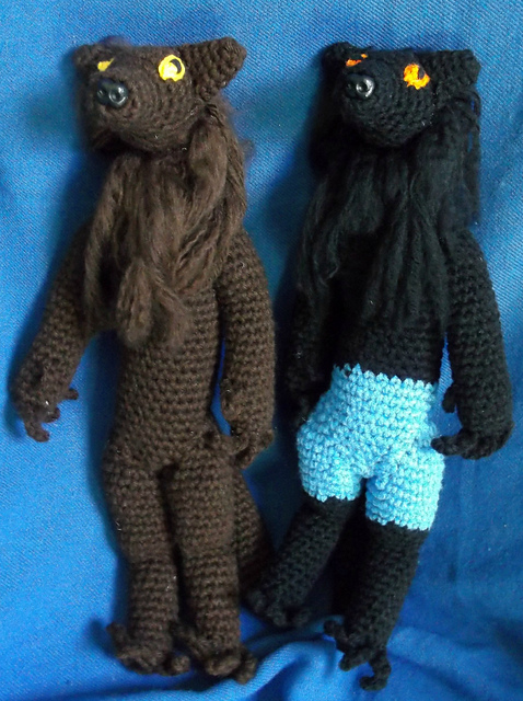 Ravelry: Big Werewolf Amigurumi pattern by Beverley K. Melillo