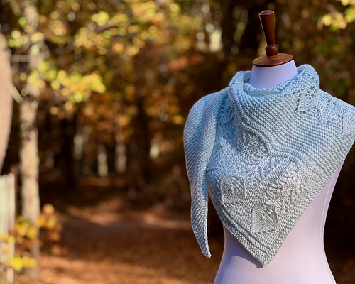 Ravelry: Leaflet Shawl pattern by Jennifer Weissman