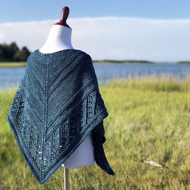 Ravelry: Bookish Shawl pattern by Jennifer Weissman
