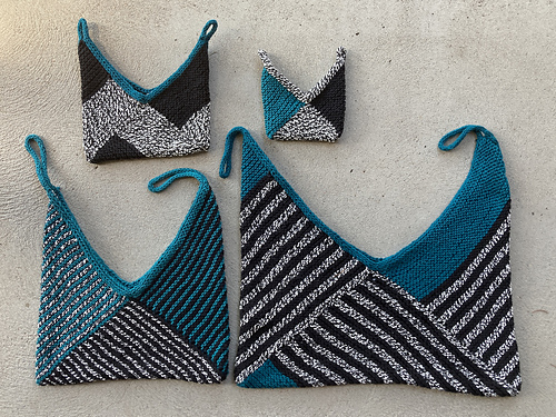 Ravelry: Modular Bento Bag pattern by Shana S. Cohen