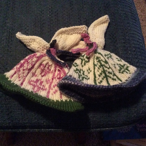 Ravelry: Fair Isle Angel Ornament pattern by Laura Andrews