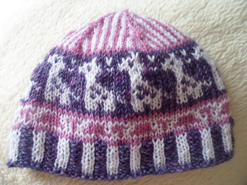 Ravelry: Giraffe kids beanie pattern by Sandra Jäger