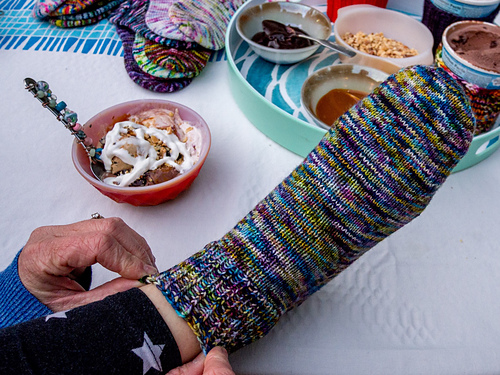 Ravelry: Sundae Socks pattern by Shannon Squire